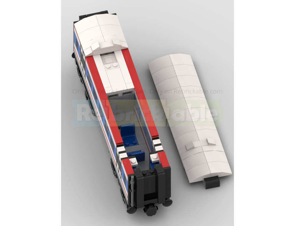 Lego Moc Class 159 3 Carriage Dmu Train In Network Southeast Livery By