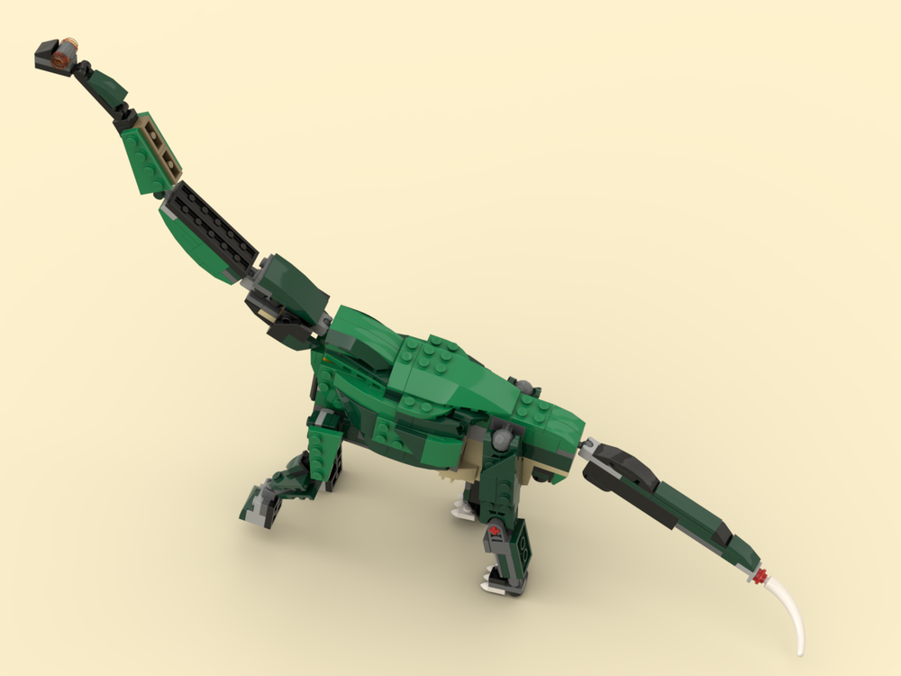 Lego Moc Brachiosaurus 76907 Lotus 31058 Dinos Alternate By