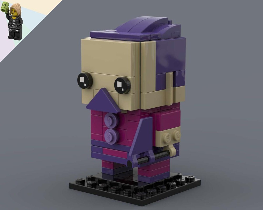 LEGO MOC BrickHeadz of INTJ personality, Architect by Eve n Bricks ...