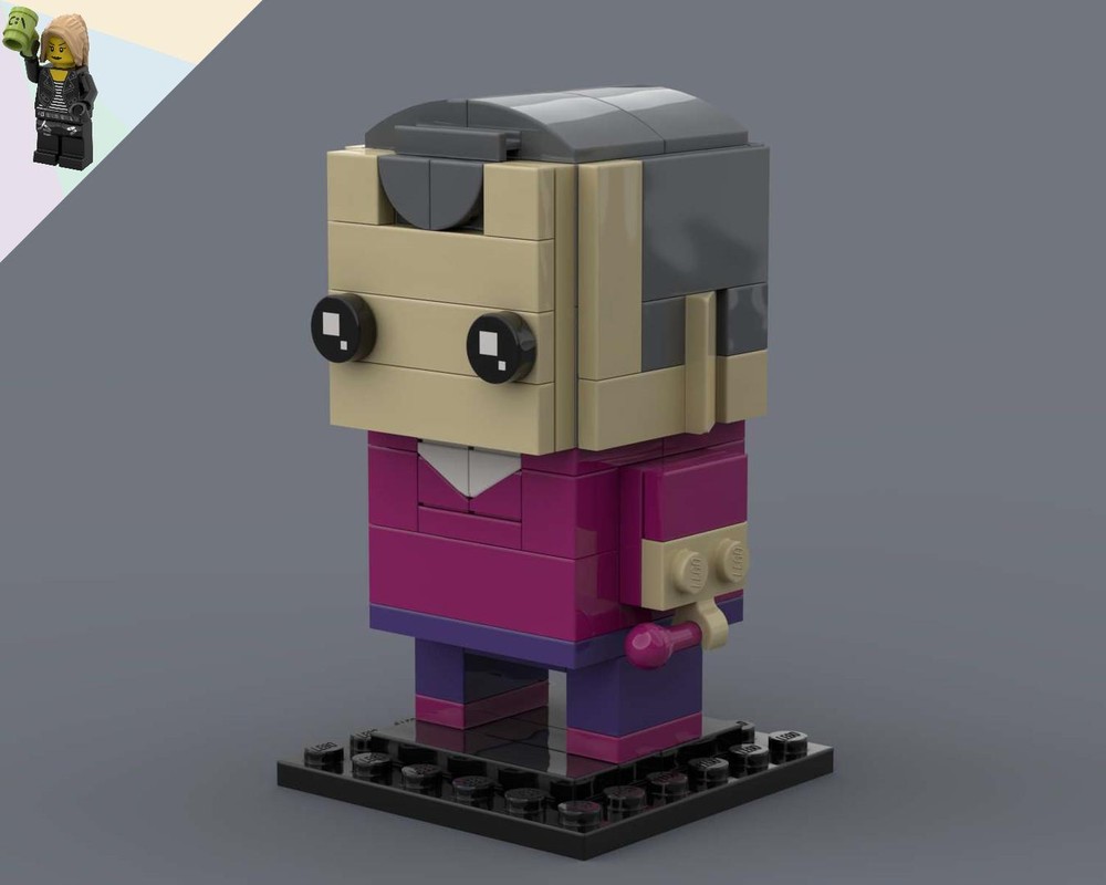 LEGO MOC BrickHeadz of ENTP personality, Debater by Eve n Bricks ...