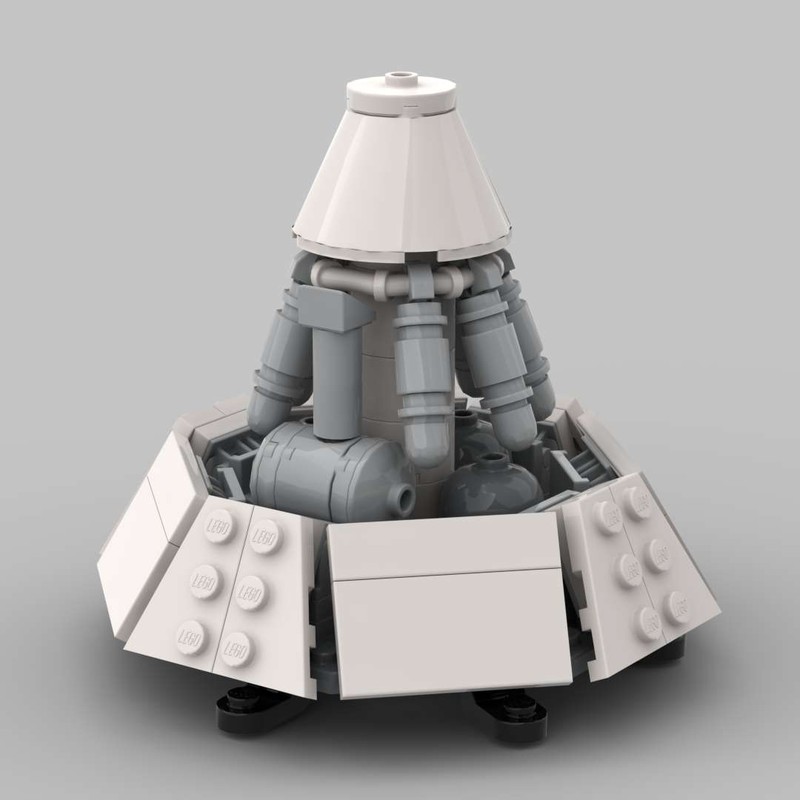 LEGO MOC Mars Excursion Module (1:110) by TheBlackShark_77 ...