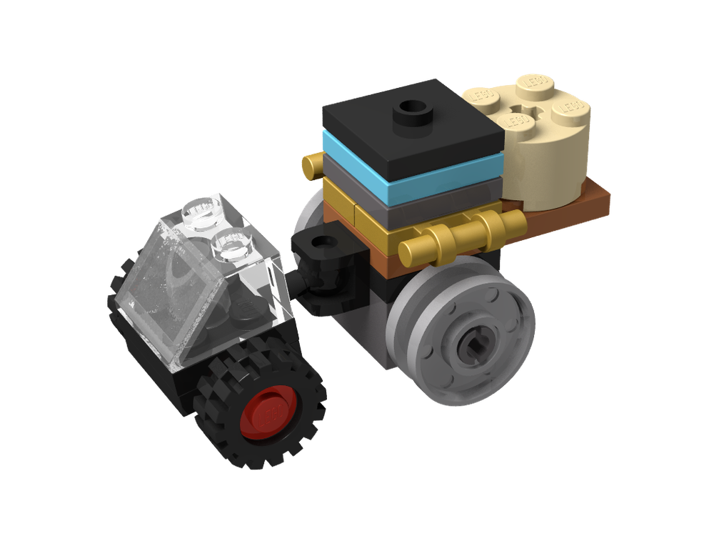 LEGO MOC Little Moon Explorer by Palevin | Rebrickable - Build with LEGO