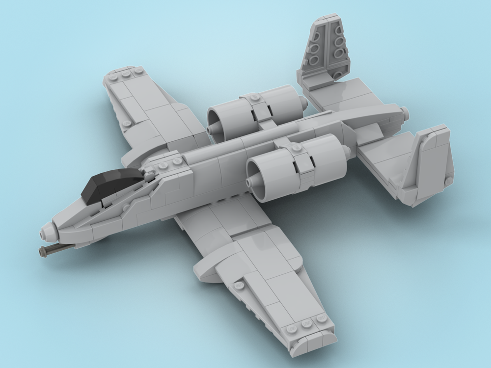 LEGO MOC A-10 Thunderbolt II (1/72 scale) by abracada_brick ...