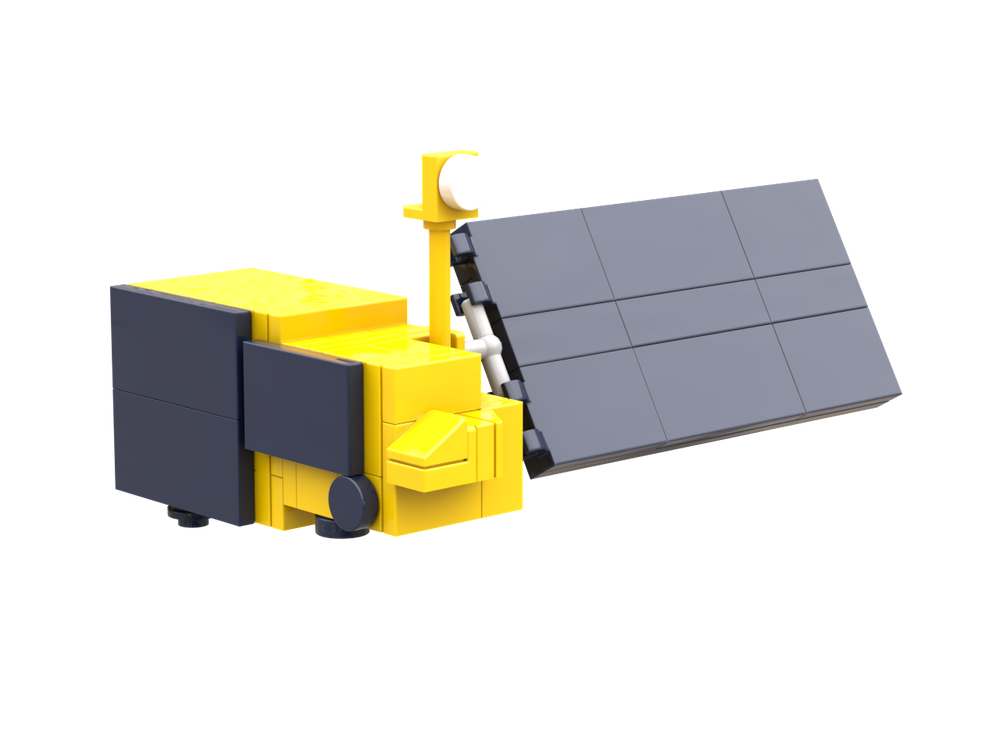 LEGO MOC Terra (1:110 scale - as Saturn V) by timepenguin | Rebrickable ...