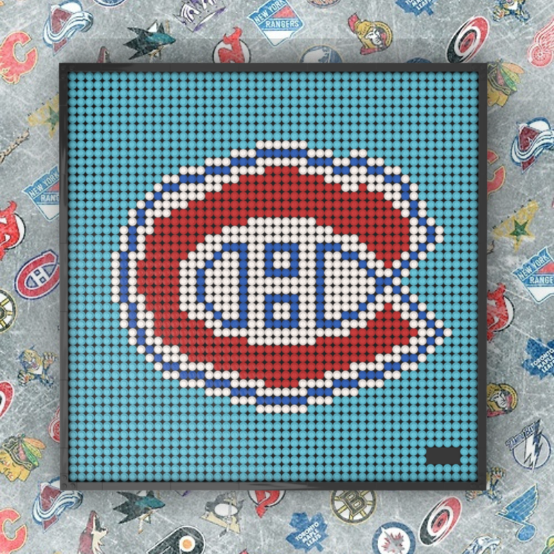 LEGO MOC NHL Art - Montreal Canadians by Brick Studs | Rebrickable ...