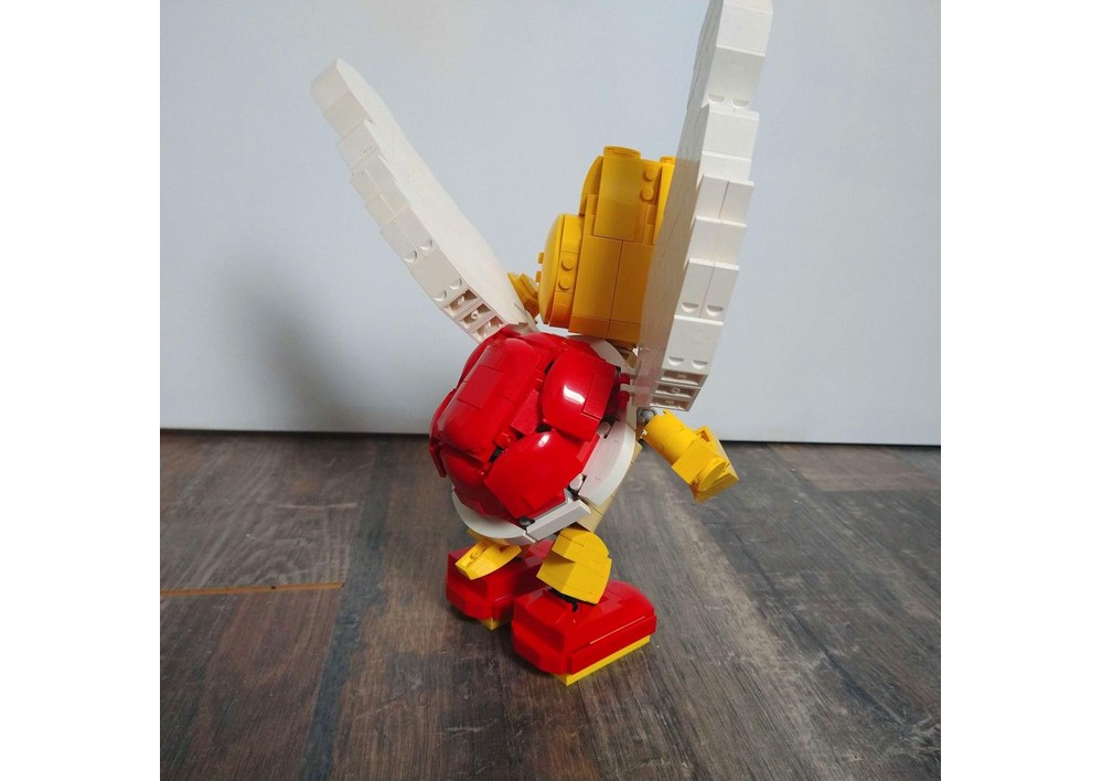 LEGO MOC Red Koopa Paratroopa - Posable Display Figure 01 - Super Mario ...