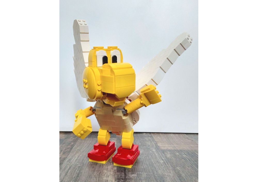 LEGO MOC Red Koopa Paratroopa - Posable Display Figure 01 - Super Mario ...