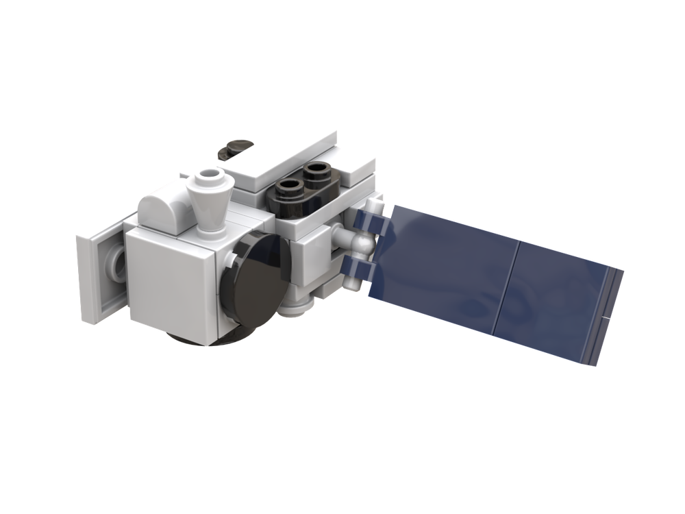 LEGO MOC ICESat-2 (1:110 scale - as Saturn V) by timepenguin ...