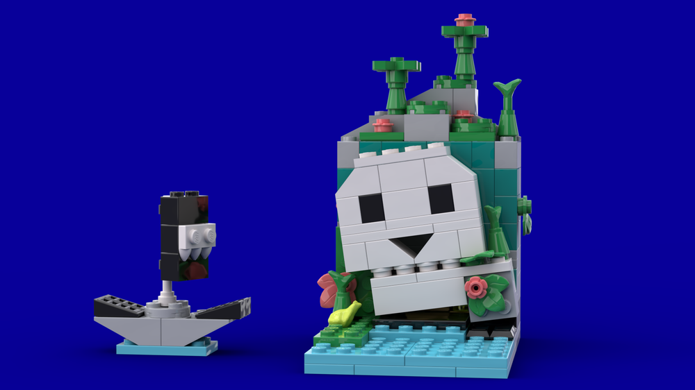 LEGO MOC 11022 Skull island by Lenarex | Rebrickable - Build with LEGO