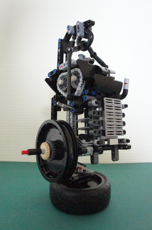 LEGO MOC 42155 4-Strokes Mono Piston Engine by stephane85 | Rebrickable ...