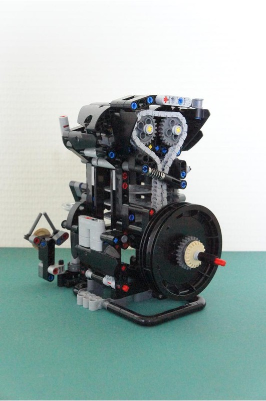 LEGO MOC 42155 4-Strokes Mono Piston Engine by stephane85 | Rebrickable ...