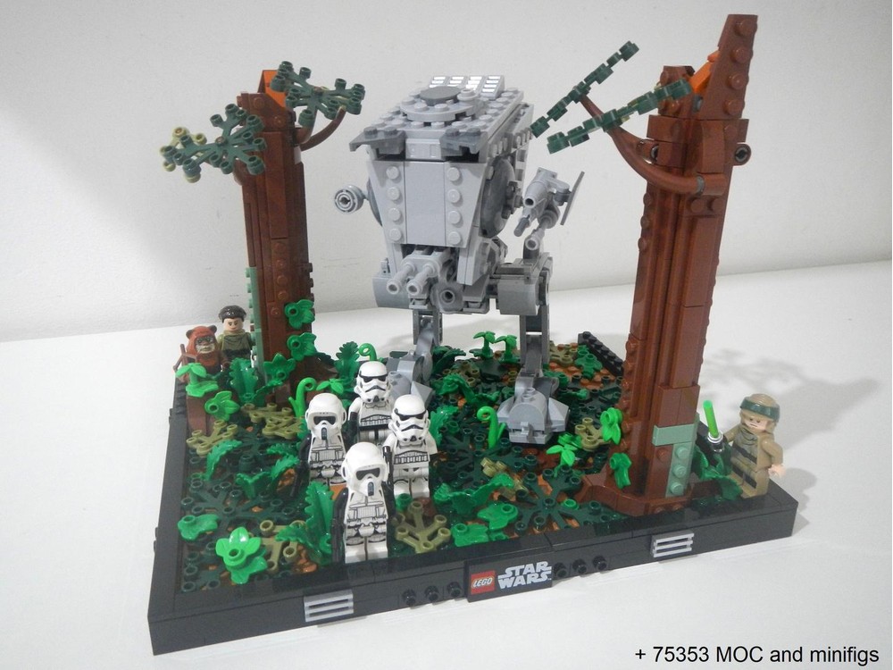 LEGO MOC AT-ST Minifig Scale by hglegobr1 | Rebrickable - Build with LEGO