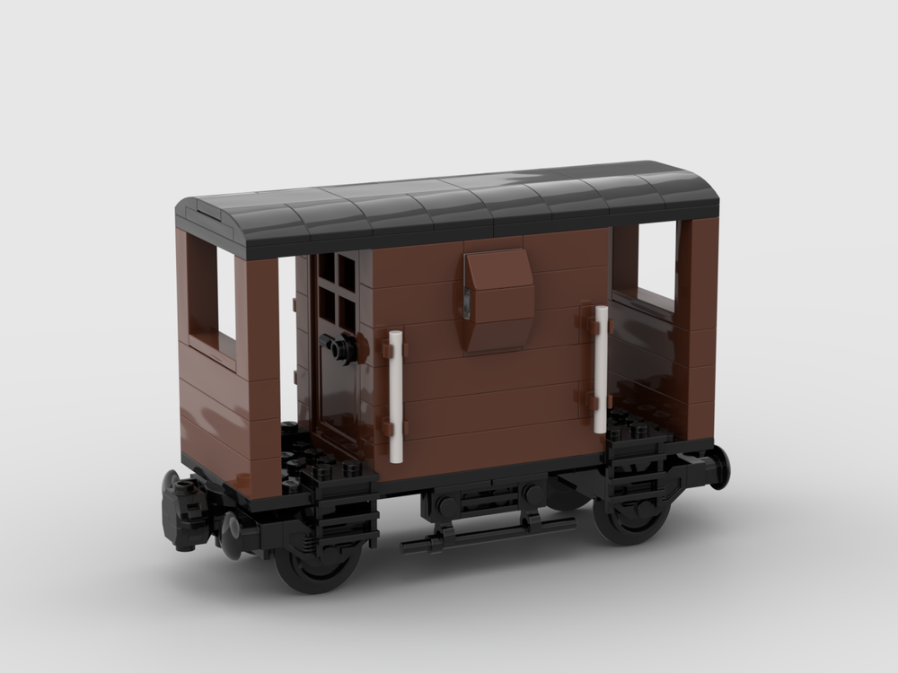 LEGO MOC Train Brake Van by AndrewG123 | Rebrickable - Build with LEGO