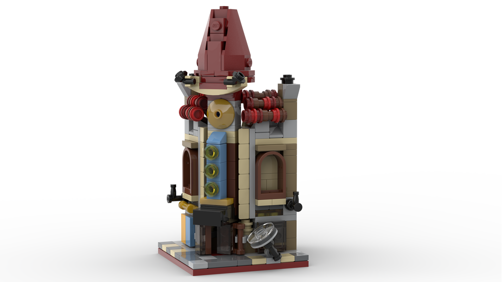 LEGO MOC Mini Modulars 2 by par016 | Rebrickable - Build with LEGO