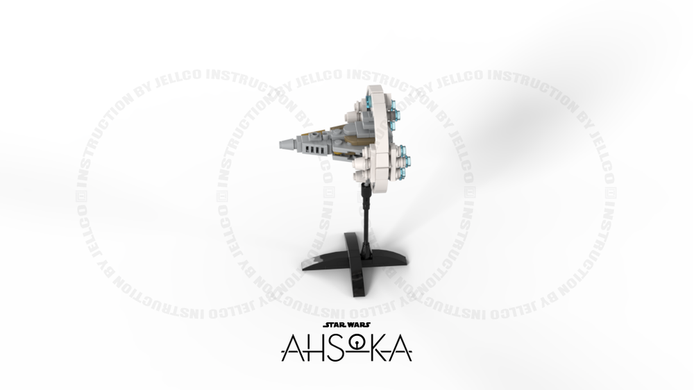 Lego Moc Nano Size Hyperspace Ring With Isd By Jellco Rebrickable