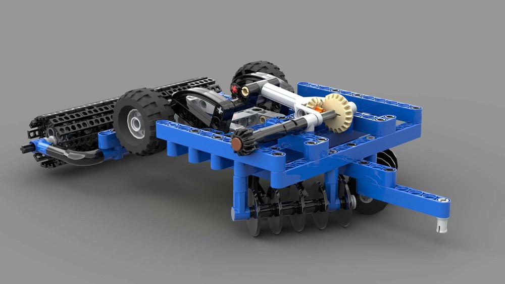 LEGO MOC Mulch Ripper for 4WD Mini Tractor by TechnicModlr ...