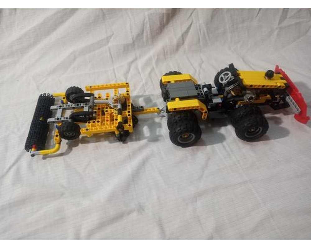 LEGO MOC Mulch Ripper for 4WD Mini Tractor by TechnicModlr ...