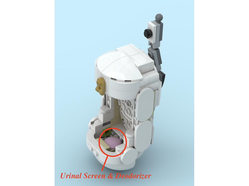 LEGO MOC 31133 Urinal by zengogobrick | Rebrickable - Build with LEGO