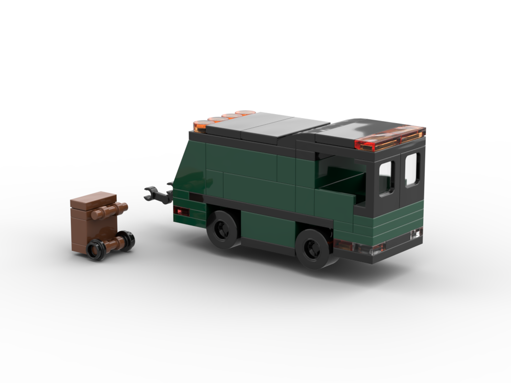 LEGO MOC Garbage Collector by P4tp4t | Rebrickable - Build with LEGO