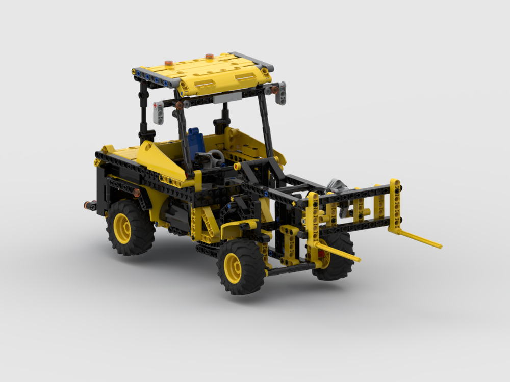 LEGO MOC jcb shovel by Reinard | Rebrickable - Build with LEGO