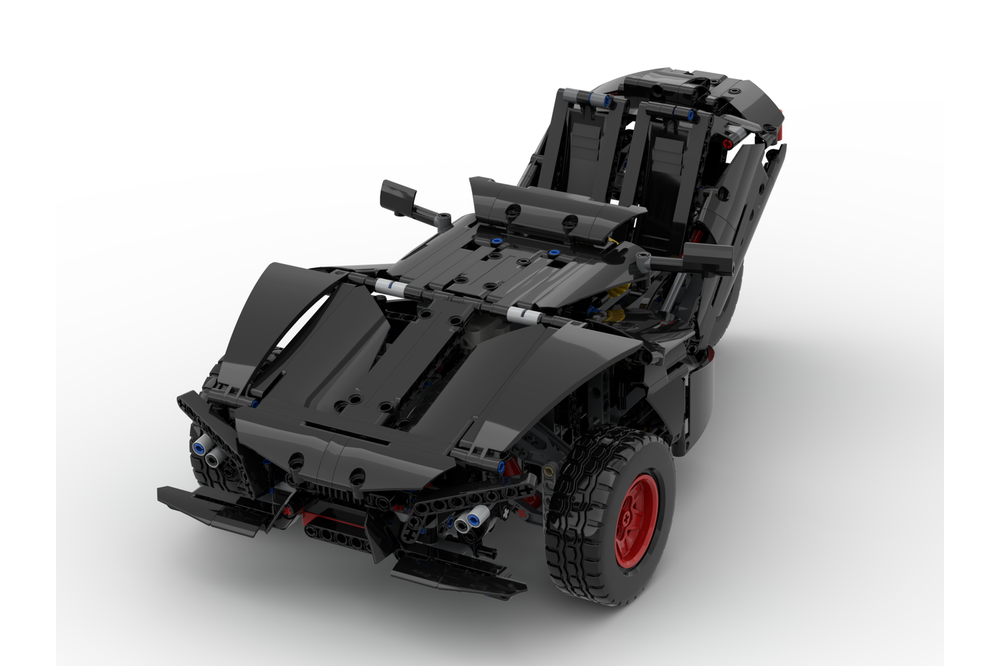 LEGO MOC 42160- 3Wheeler by DamianPLE Technic Garage | Rebrickable ...
