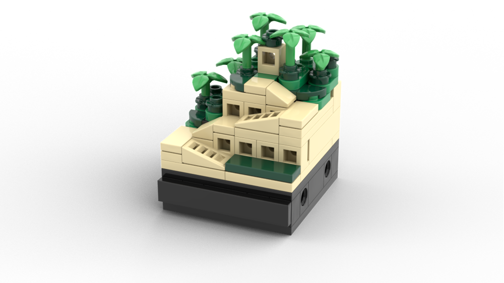 Lego Moc Seven Wonders Of The Ancient World By Eaglebrick Rebrickable