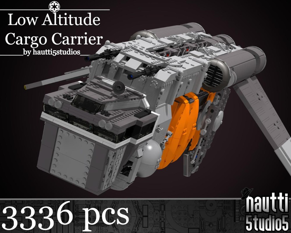 LEGO MOC Low Altitude Cargo Carrier by hautti5 | Rebrickable - Build ...