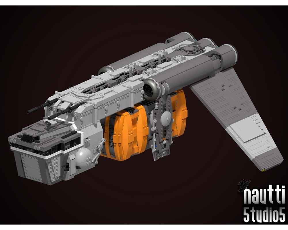 LEGO MOC Low Altitude Cargo Carrier by hautti5 | Rebrickable - Build ...
