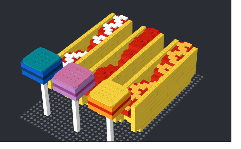 LEGO MOC Eat/Essen by Caisy_1 | Rebrickable - Build with LEGO