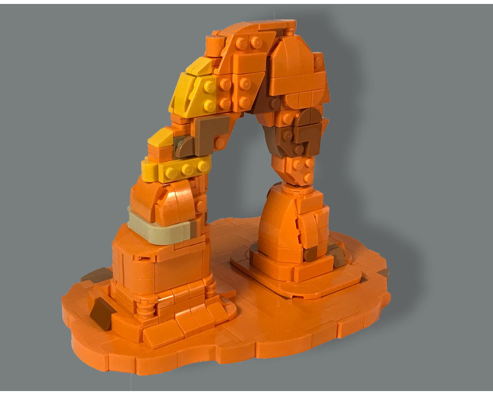 LEGO MOC Delicate Arch by Sir BuildsALot | Rebrickable - Build with LEGO