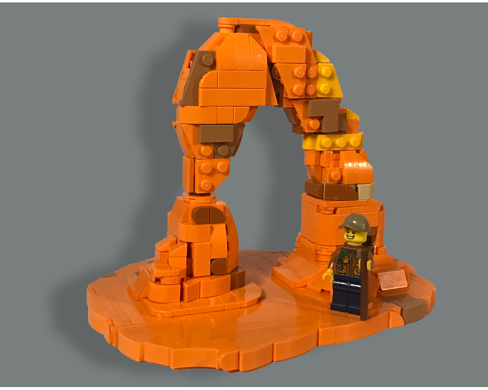 LEGO MOC Delicate Arch by Sir BuildsALot | Rebrickable - Build with LEGO