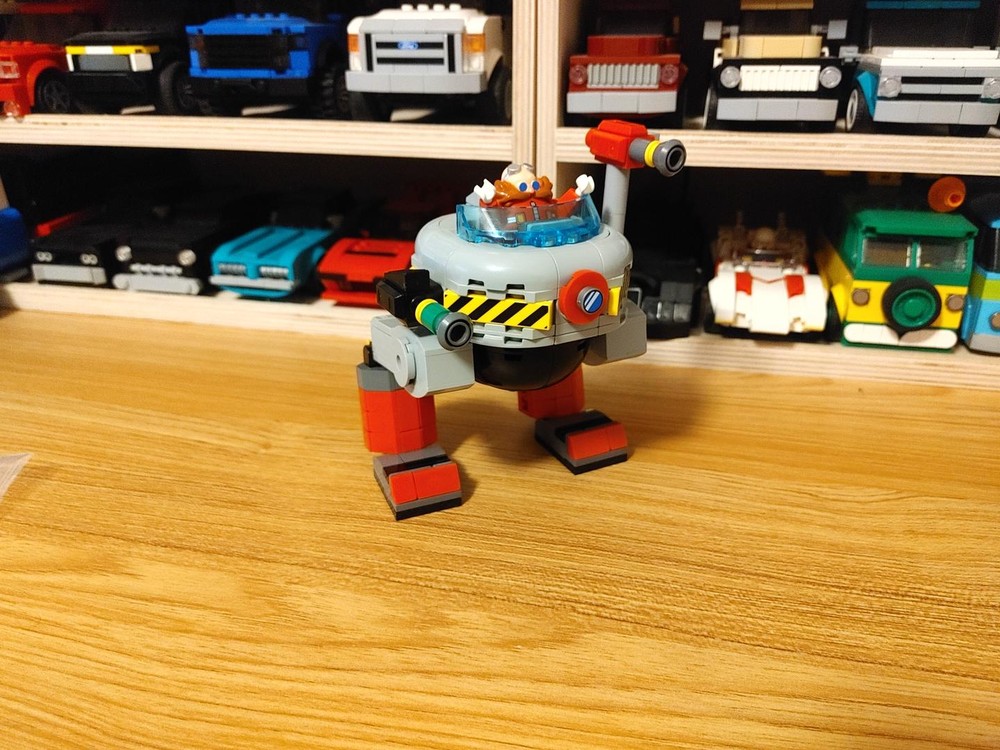 LEGO MOC Sonic Adventure 2 SA2 Dr. Eggman Eggwalker Mech by dreesejones ...