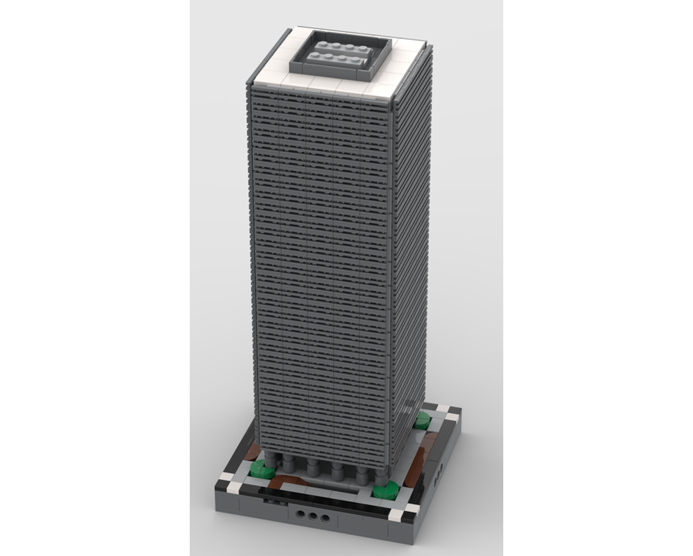 LEGO MOC Kinder Morgan Building by iambriguy | Rebrickable - Build with ...