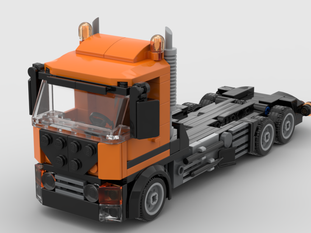 LEGO MOC Container LKW v.2 by Mark19817 | Rebrickable - Build with LEGO