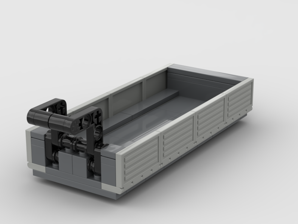 Lego Moc Container Lkw V2 By Mark19817 Rebrickable Build With Lego
