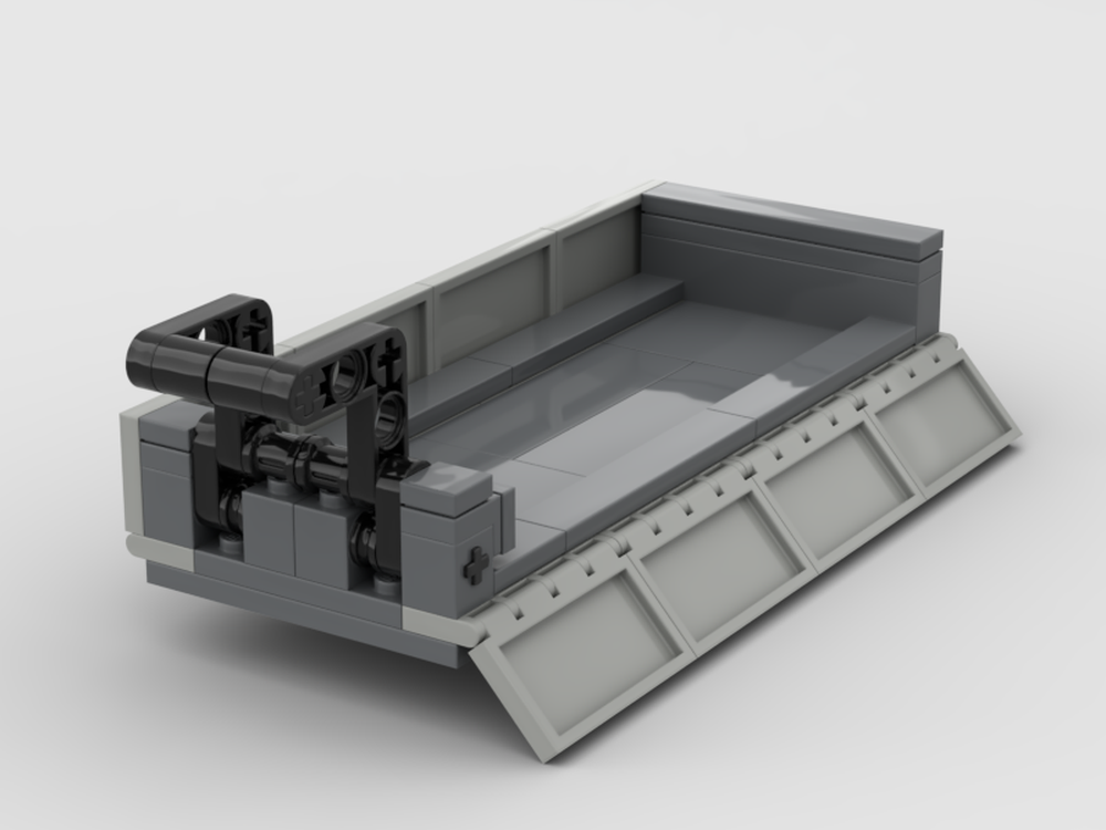 Lego Moc Container Lkw V2 By Mark19817 Rebrickable Build With Lego