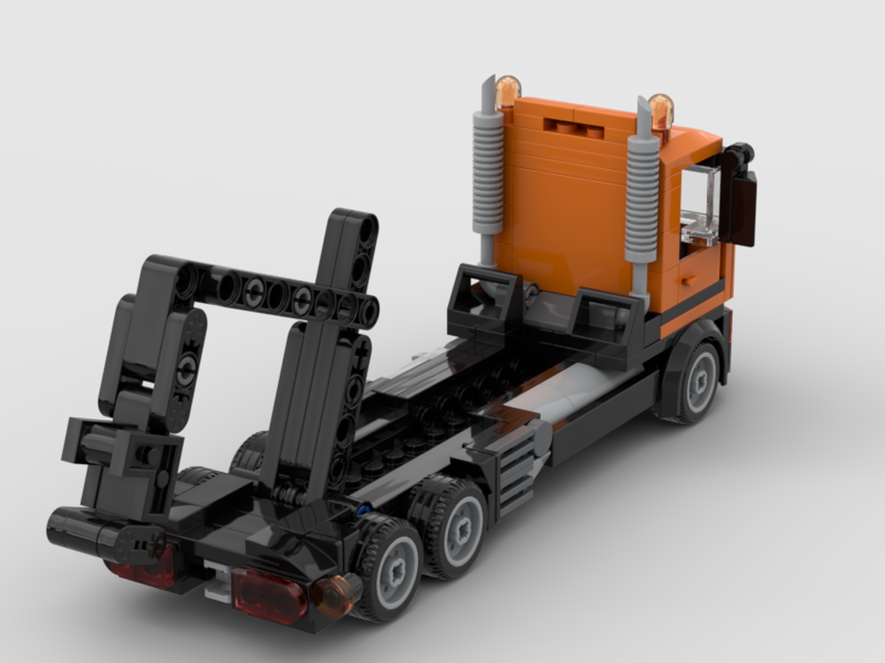 Lego Moc Container Lkw V2 By Mark19817 Rebrickable Build With Lego