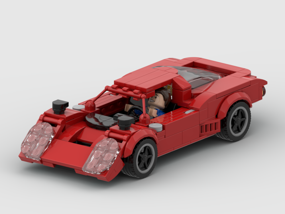 LEGO MOC McLaren M6 GT by Ramsh | Rebrickable - Build with LEGO