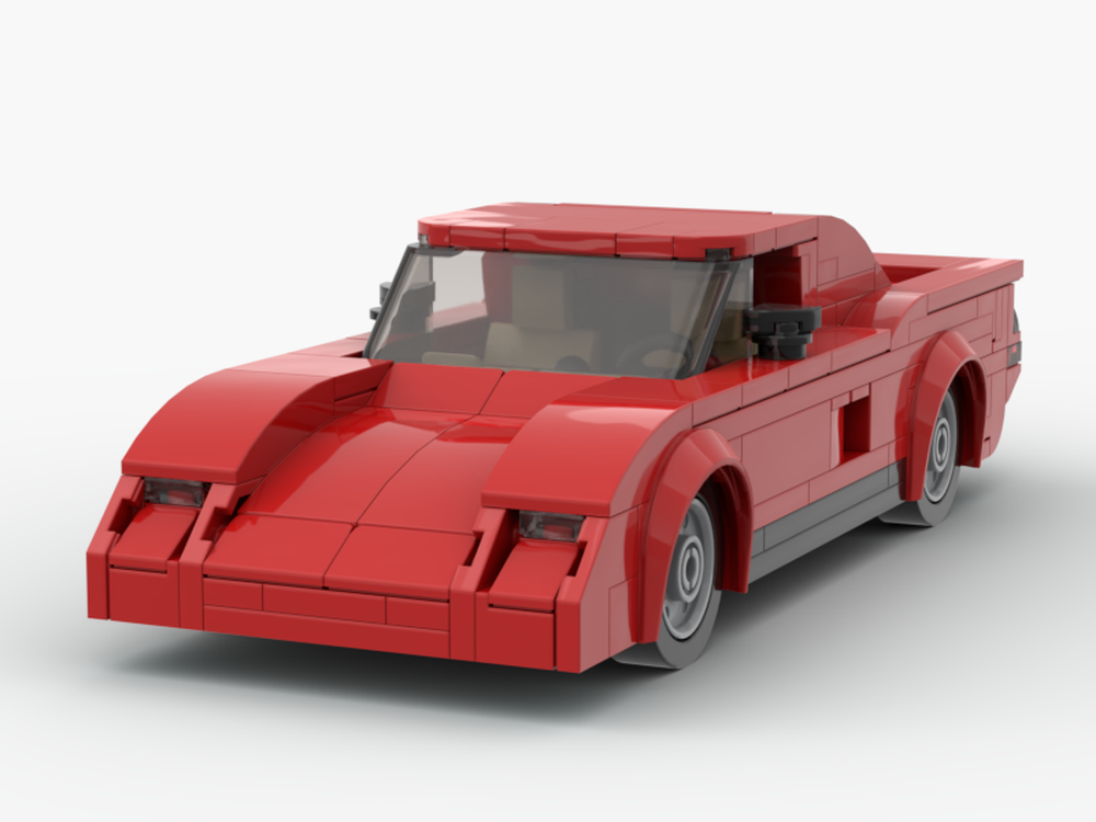 LEGO MOC 1985 Mosler Consulier GTP-LX by KineticKit | Rebrickable ...