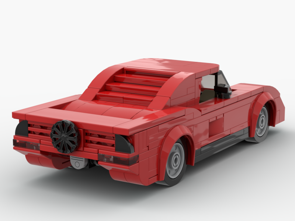 LEGO MOC 1985 Mosler Consulier GTP-LX by KineticKit | Rebrickable ...