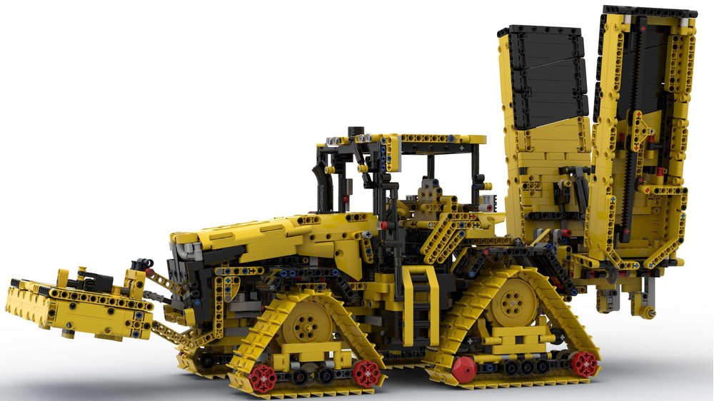 LEGO MOC-160843 42131 John Deere 8RX 410 with mower combination by lars ...