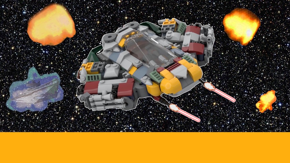 LEGO MOC-160844 2x 75369 MOC: Mech Starfighter by AtlasNoctis ...