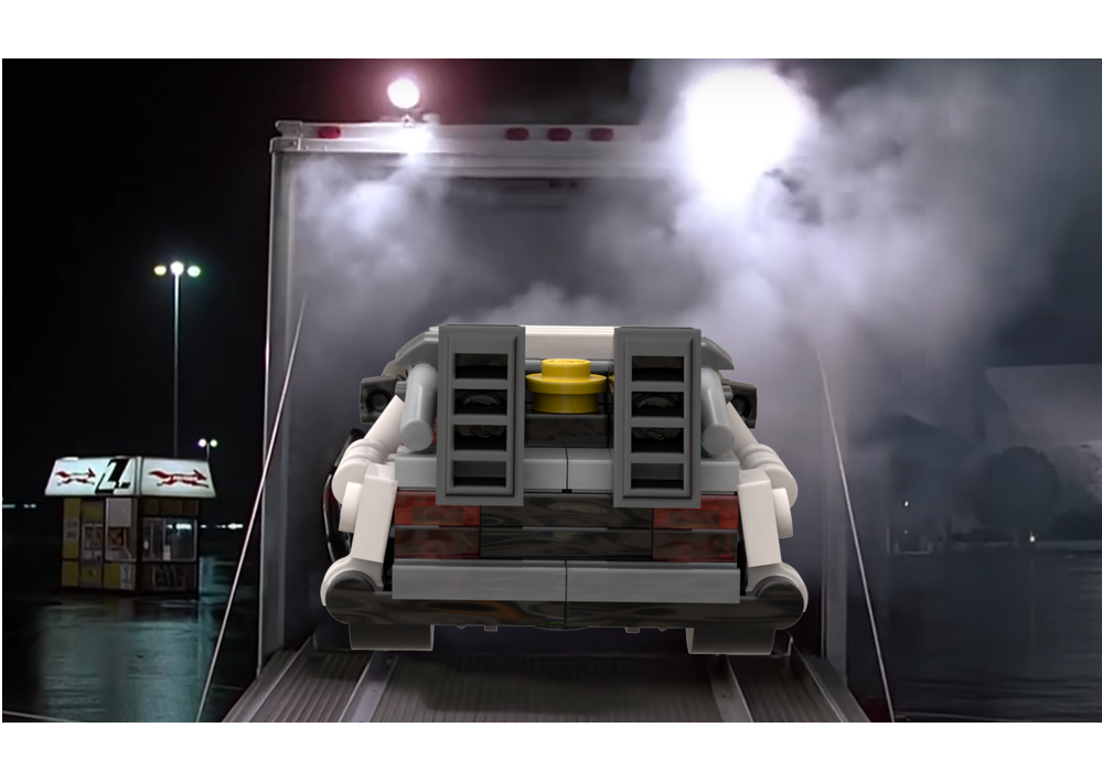 LEGO MOC Mini Delorean Time Machine- 3 in 1 MOC by DadBricks ...