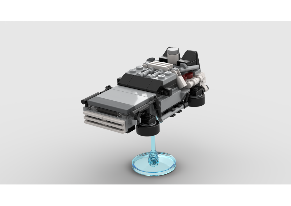 LEGO MOC Mini Delorean Time Machine- 3 in 1 MOC by DadBricks ...