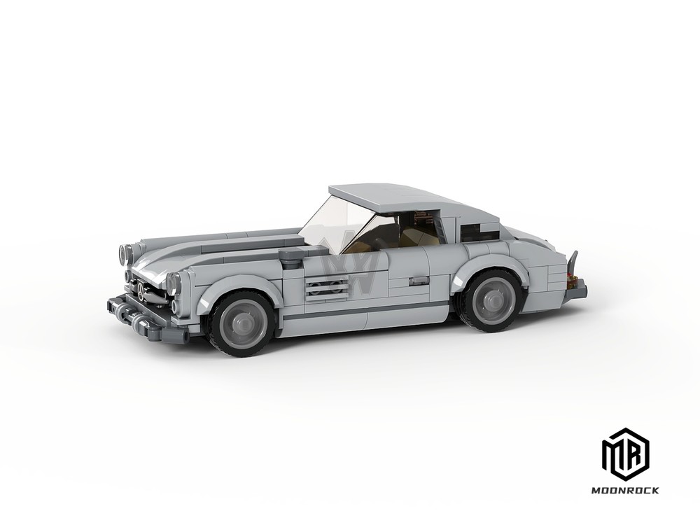 LEGO MOC Mercedes-Benz 300SL by MoonRockMoc | Rebrickable - Build with LEGO