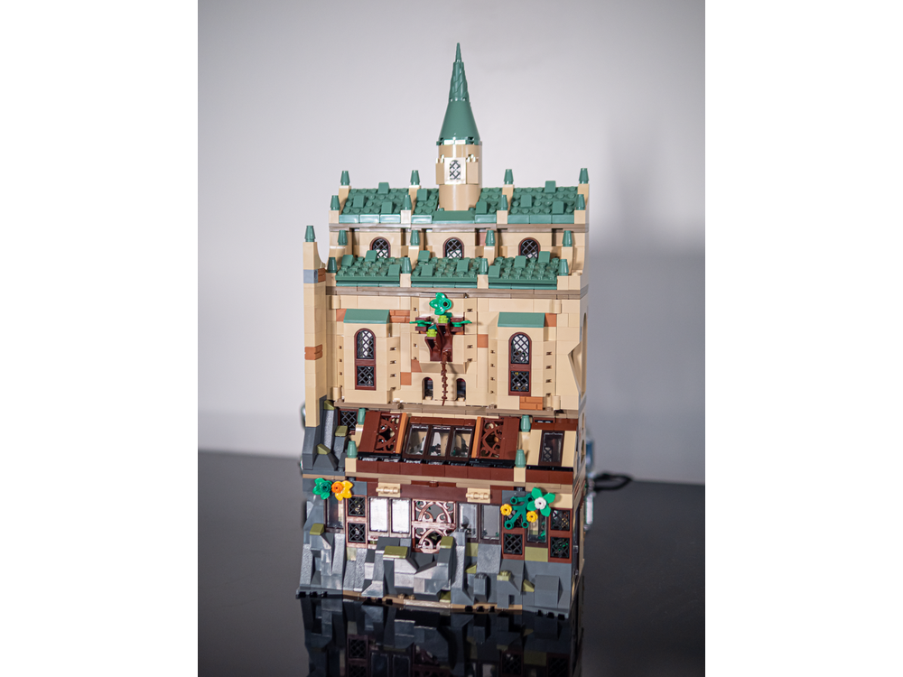 Lego Moc Hp Modular Greenhouse Roof And Extension Greenhouse 22 By