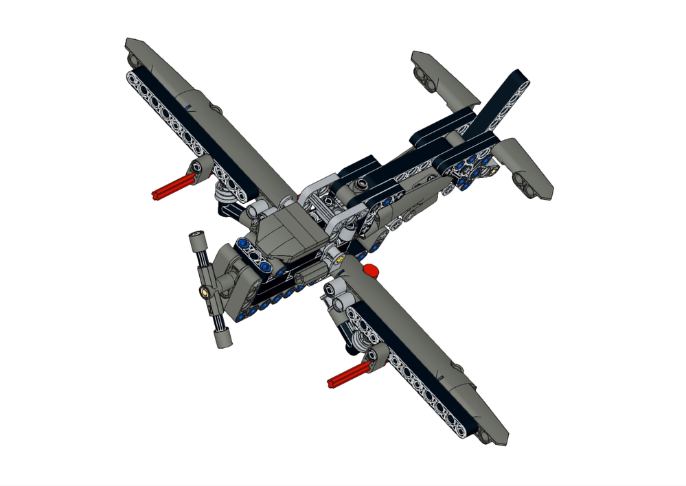 LEGO MOC WWII Plane by NARP | Rebrickable - Build with LEGO