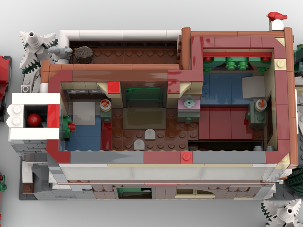 LEGO MOC Modular Alpine Lodge - Modification of Set 10325 by Brick ...