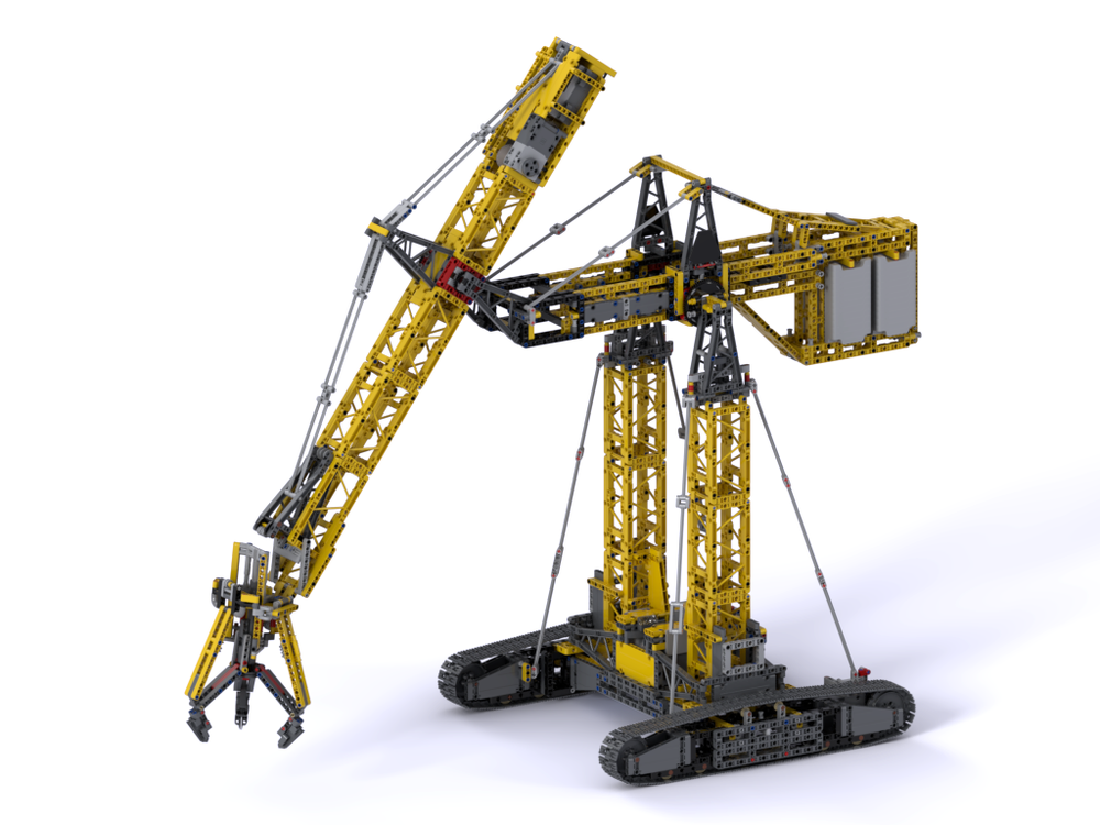 LEGO MOC MANIPULATOR CRAWLER MK-3 by KeisukeOmori | Rebrickable - Build ...