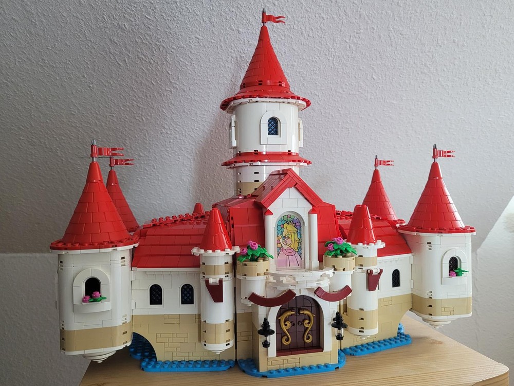 LEGO MOC Princess Peach's Castle - Super Mario Odyssey by superminister ...